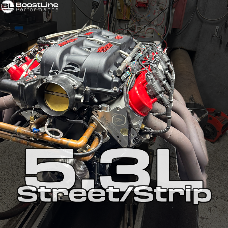 5.3L LS Long Block - Street/Strip Series – Boostline Performance